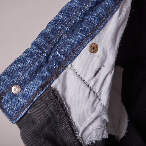 Rusty | Jeans | 99s Deadstock Rusty Black Jeans With Blue Trim | Poshmark